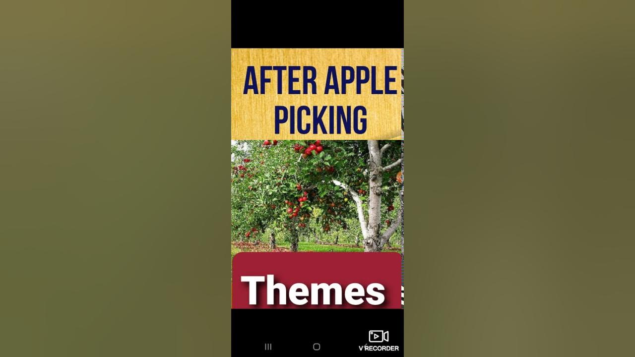 After Apple Picking - Robert Frost - Part 3 - Themes - YouTube