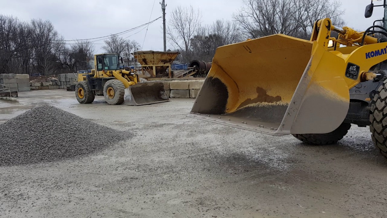 Making a Mini Stockpile for Sampling - YouTube