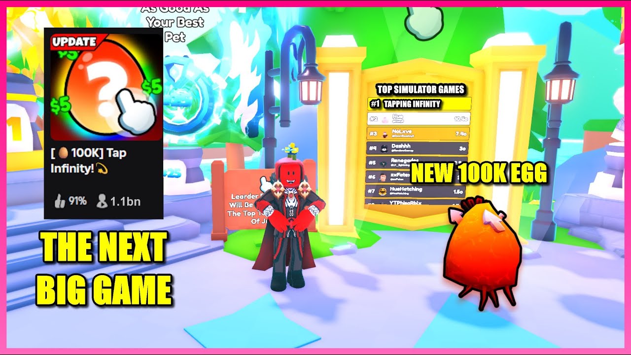 Is THIS the Next Big Tapping Game?! 🔥 (Roblox Tap Infinity) - YouTube