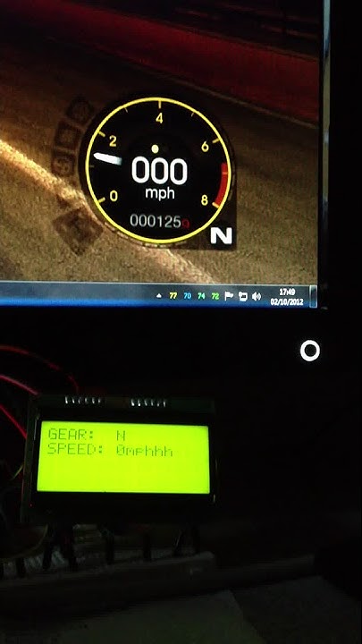 RD GRID Arduino LCD DASH - YouTube