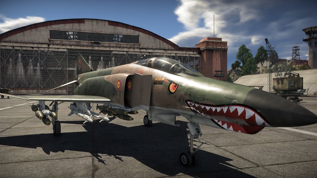 F-4E Phantom 2 | War Thunder ESP - YouTube