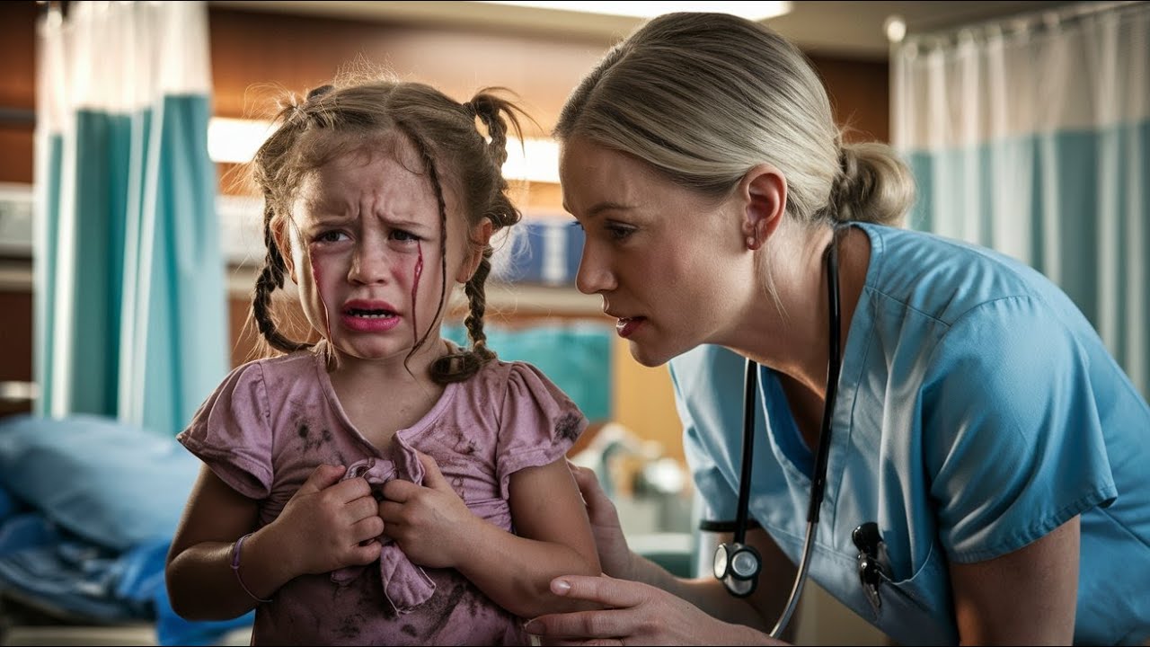 Little Girl Walks Into ER Crying When She Says 2 Words, Nurse Calls 911 ...