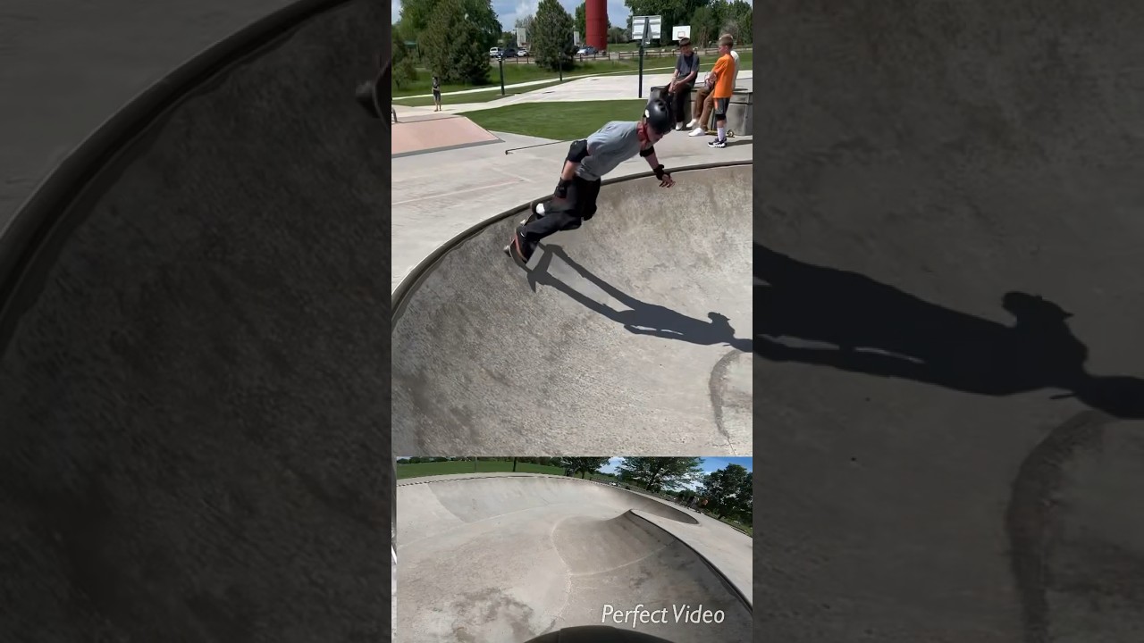 Split-Screen Skateboarding 1st &3rd Person POV - YouTube