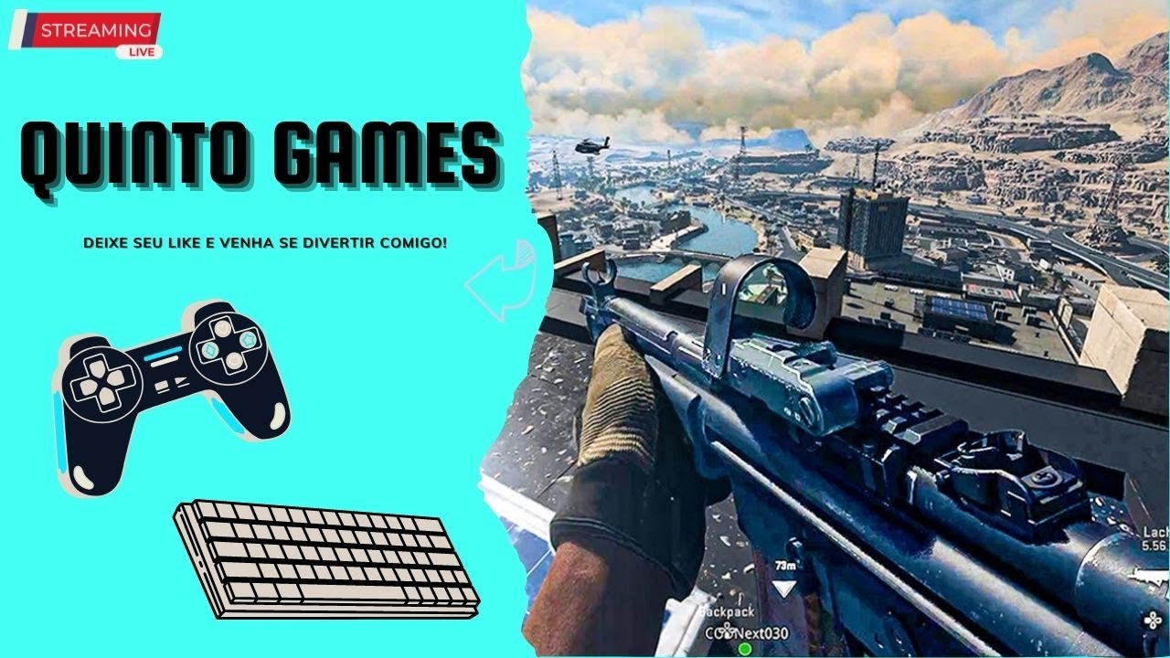🔴 WARZONE 2.0 LIVE DO QUINTO GAMES - YouTube