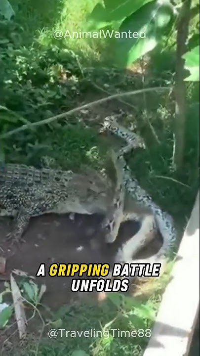 Crocodile vs Snake: Who Would Win? - YouTube