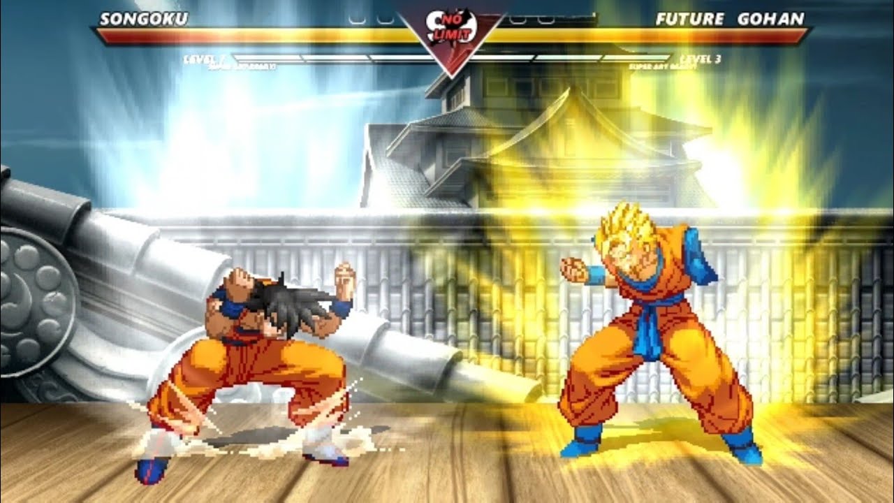 GOKU vs GOHAN - The highest level of exciting fight ! - YouTube