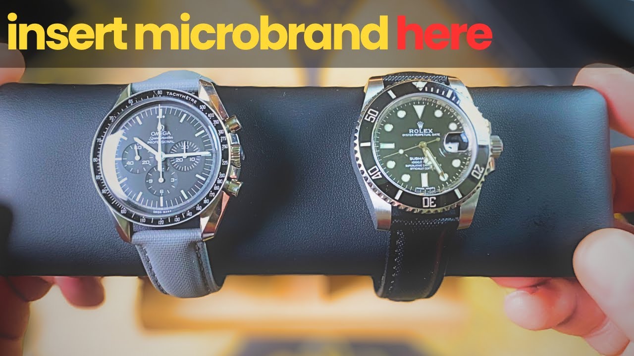 A microbrand dress watch for the Rolex Submariner & Omega Speedmaster ...