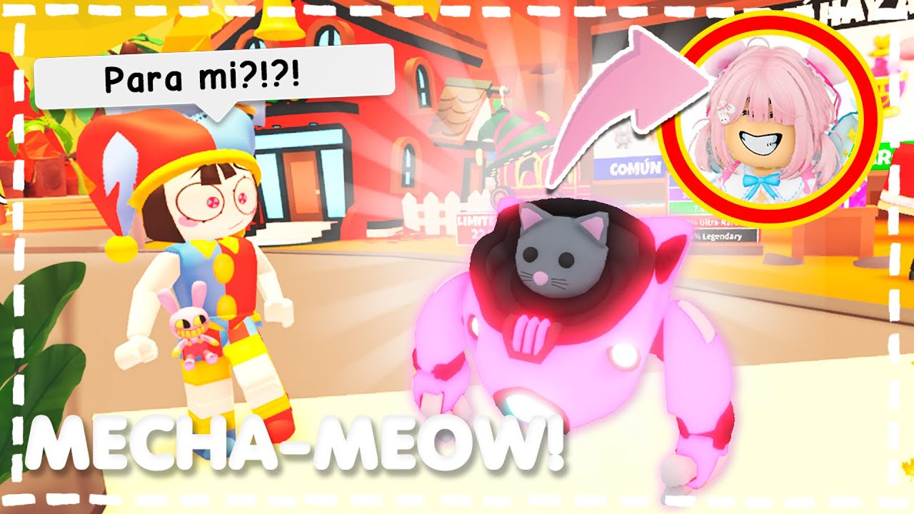 De esta forma obtienes MECHA-MEOW NEON ¡GRATIS! en Adopt me Roblox 🐱 ...