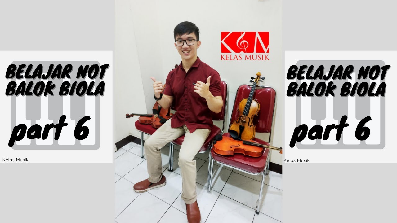 Yuk Belajar Biola | Baca Not Balok Biola MUDAH | Part 6 (jari ...