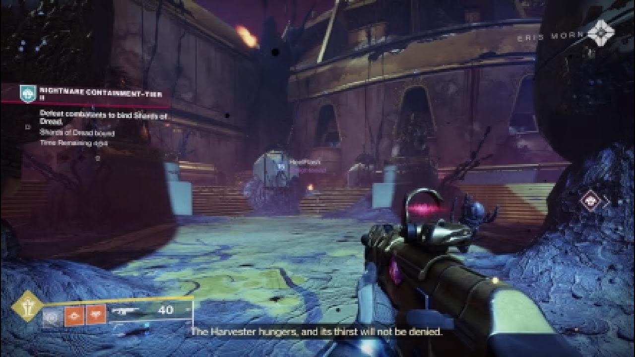 Nightmare Containment | Place Harvester: "Its Thirst Will Not Be Denied ...