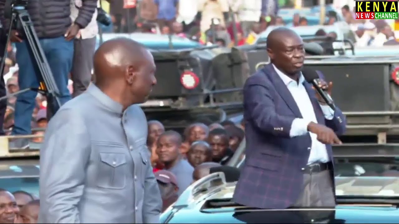 LIVE - RUTO & GACHAGUA AT WEBUYE MARKET BUNGOMA - YouTube