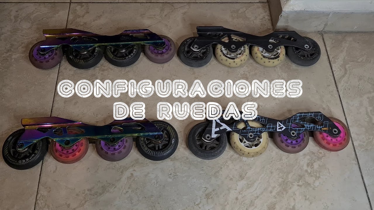 Maximiza tu desempeño con estas 4 configuraciones de ruedas de patín ...
