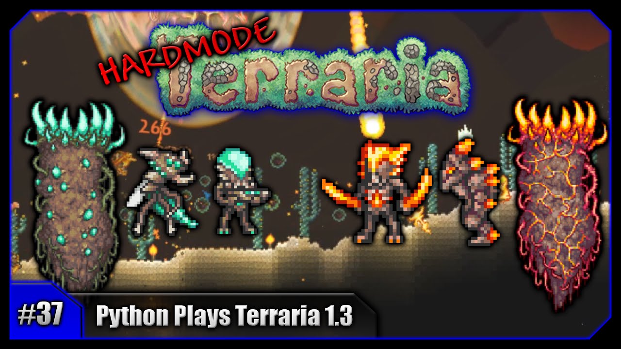Python Plays Terraria || Solar & Vortex Pillars & New Weapons ...