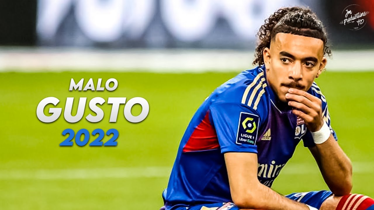 Malo Gusto 2022 Amazing Skills, Tackles & Assists - Lyon | HD - YouTube