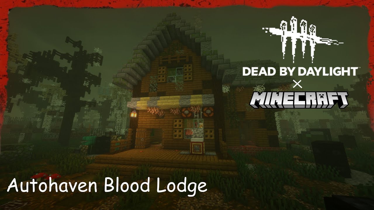 Autohaven Blood Lodge in minecraft | Dead by Daylight | Map Reveal ...