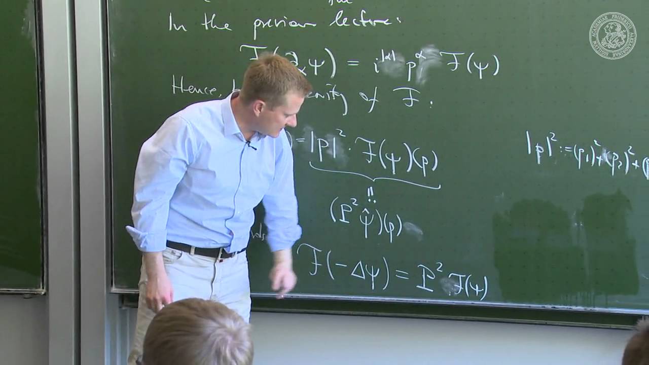 The Schrodinger Operator - L19 - Frederic Schuller - YouTube