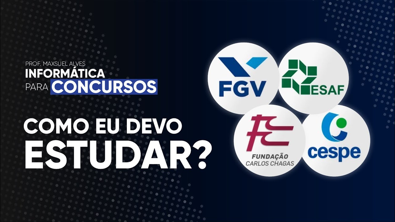 4 DICAS DE COMO ESTUDAR INFORMÁTICA PARA CONCURSO + DICA EXTRA (MUITO ...