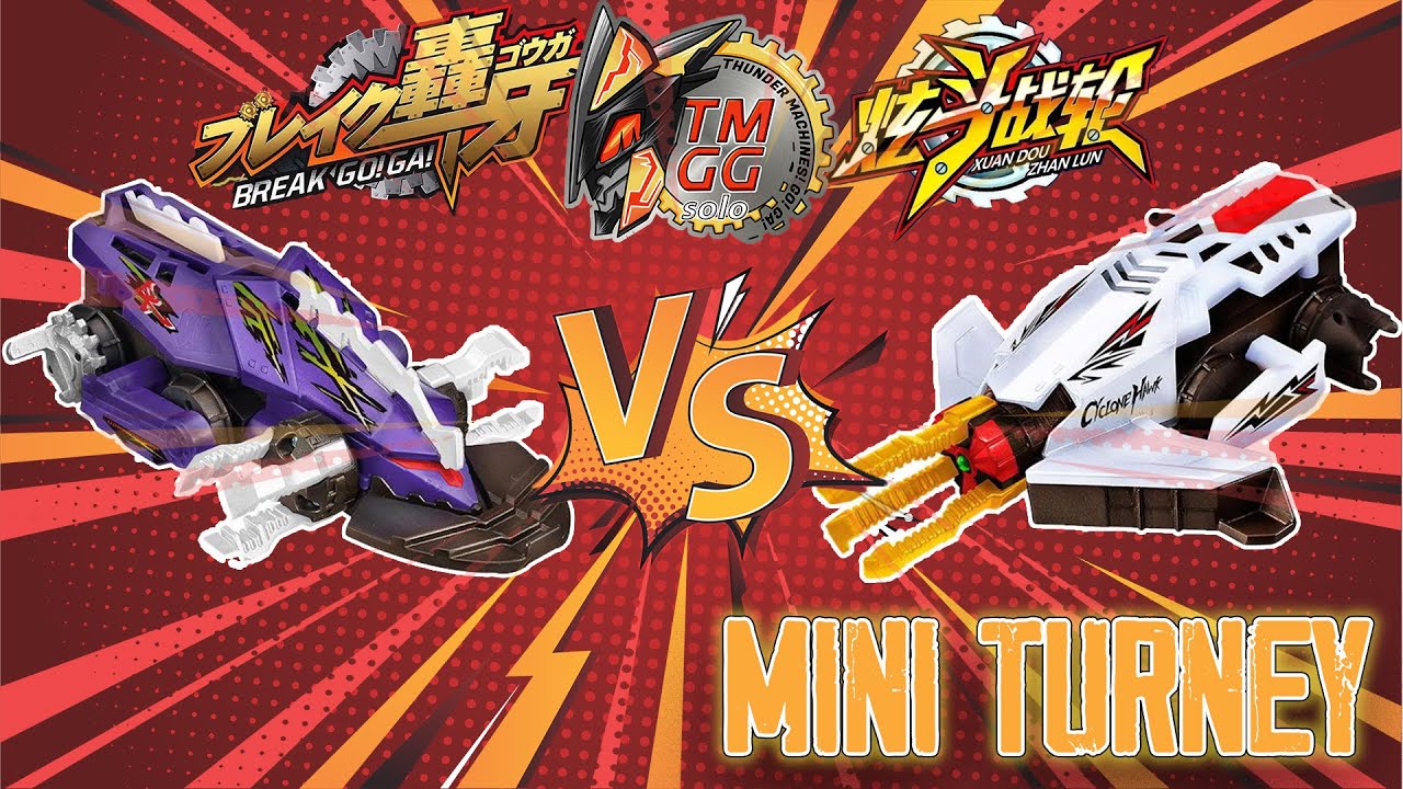 DUKUNGAN TAK SAMPAI! CYCLONE HAWK VS TORNADO FANG | Mini Turney ...