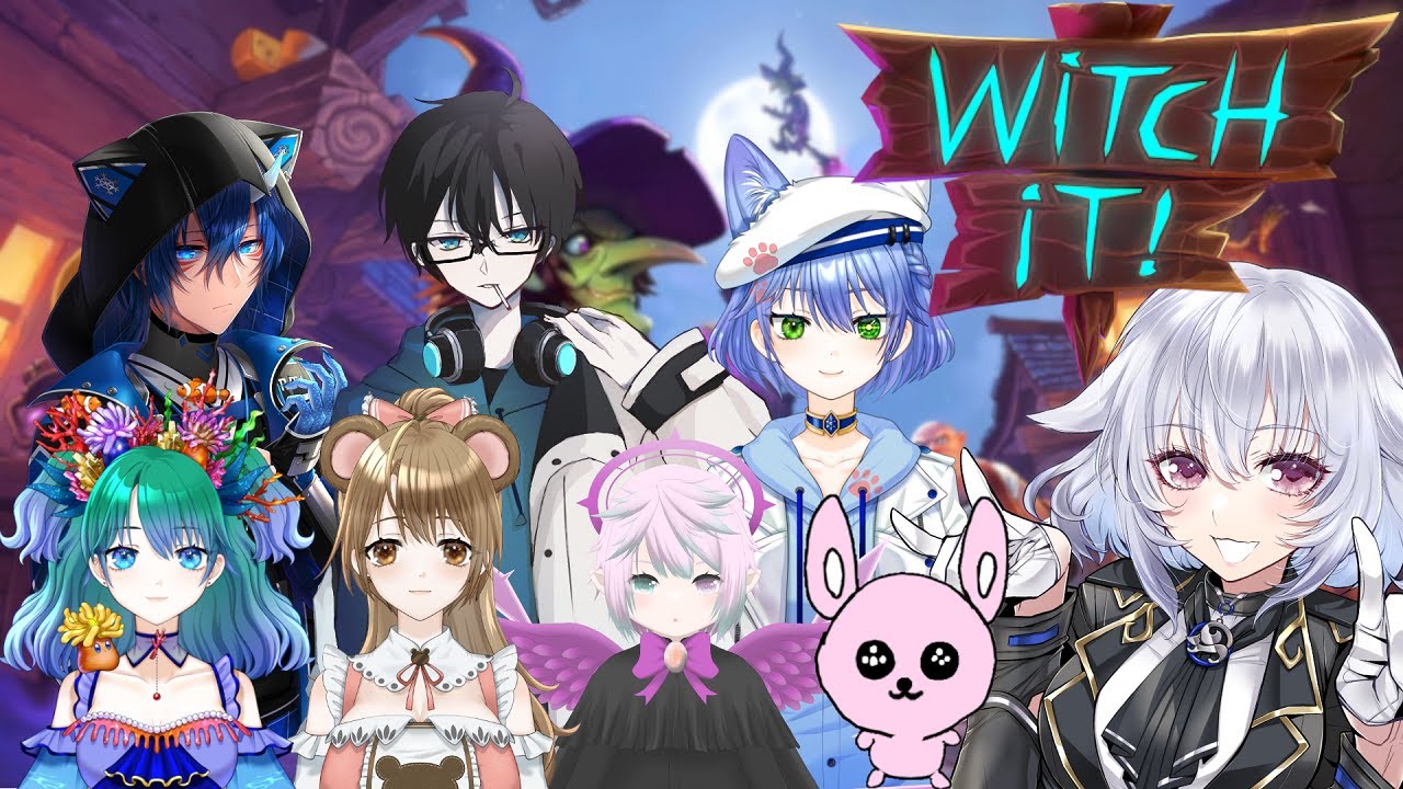 #2【Witch It コラボ】物に化けてハンターから逃げきれ！？擬態かくれんぼ【保名ツクモ/新人Vtuber】 - YouTube