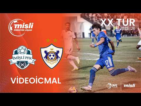 Misli Premyer Liqası 2025/2026 XX tur “İmişli” 0–1 “Qarabağ”