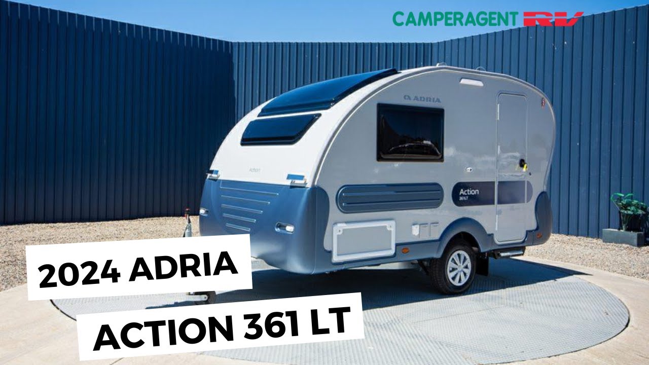 2024 ADRIA ACTION 361 LT CARAVAN QUICK WALK-THRU - YouTube