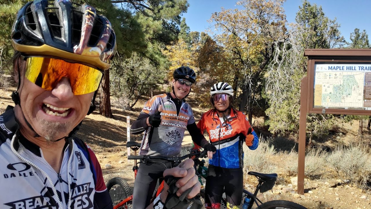 Grizzly Pre ride with Tinker Juarez and Ryan O Dell Maple Hills trails ...