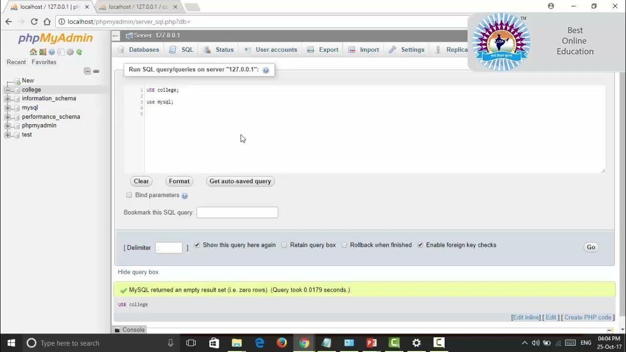 19 How To Use And Drop Databases In MySQL - YouTube