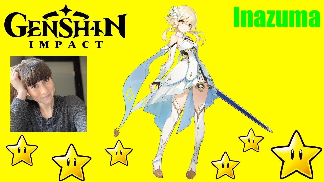 Best of Genshin Impact: Sarah-Miller Crews/Lumine (Inazuma) - YouTube