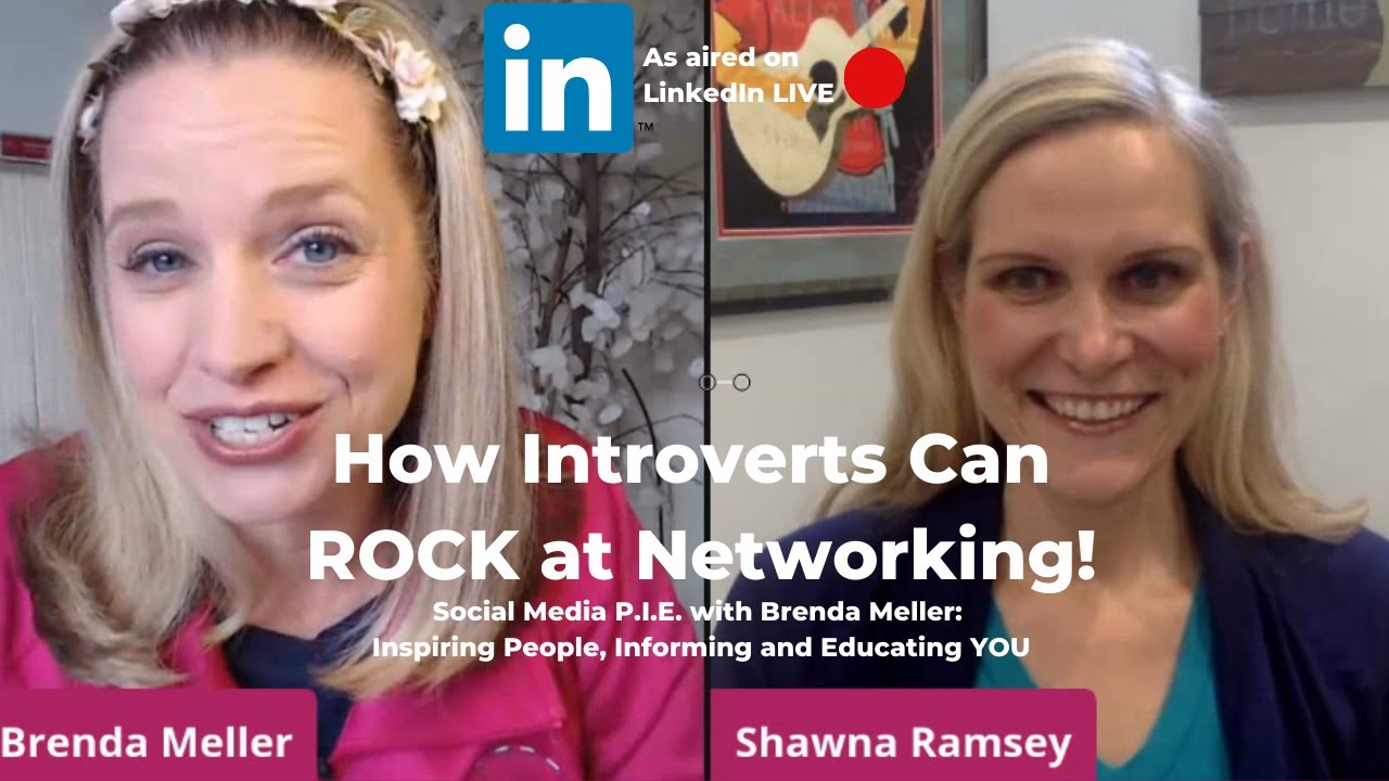 Shawna Ramsey, "How Introverts Can ROCK at networking!" - YouTube