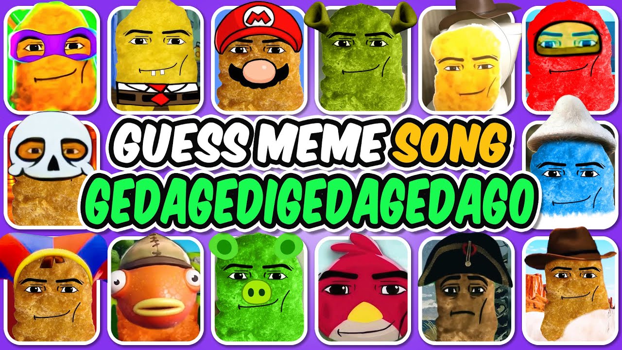Guess Meme Song | Gedagedigedagedago Meme In Different Universes ...