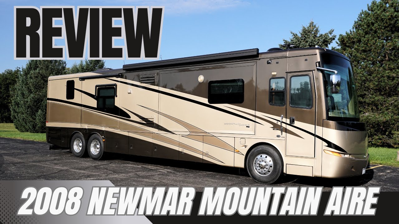 Review & Test Drive 2008 Newmar Mountain Aire RV Motorhome - YouTube