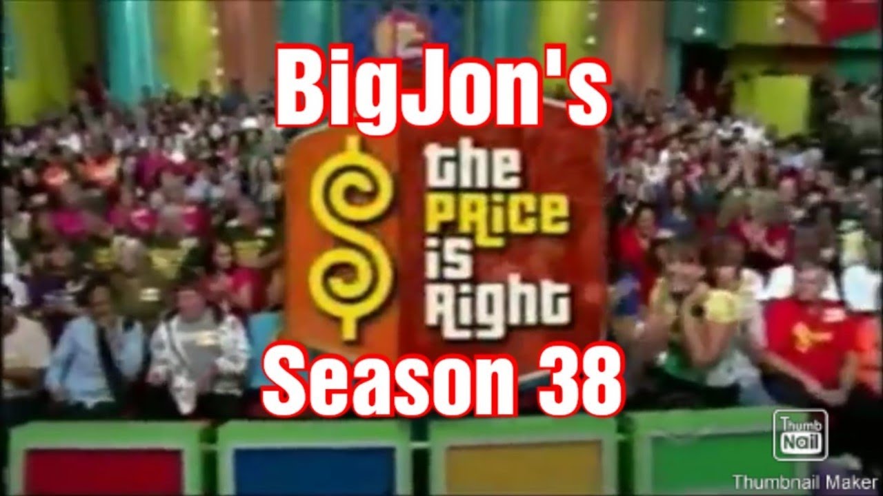BigJon's The Price Is Right Season 38: @David3000's First Game (2024 Update) - YouTube