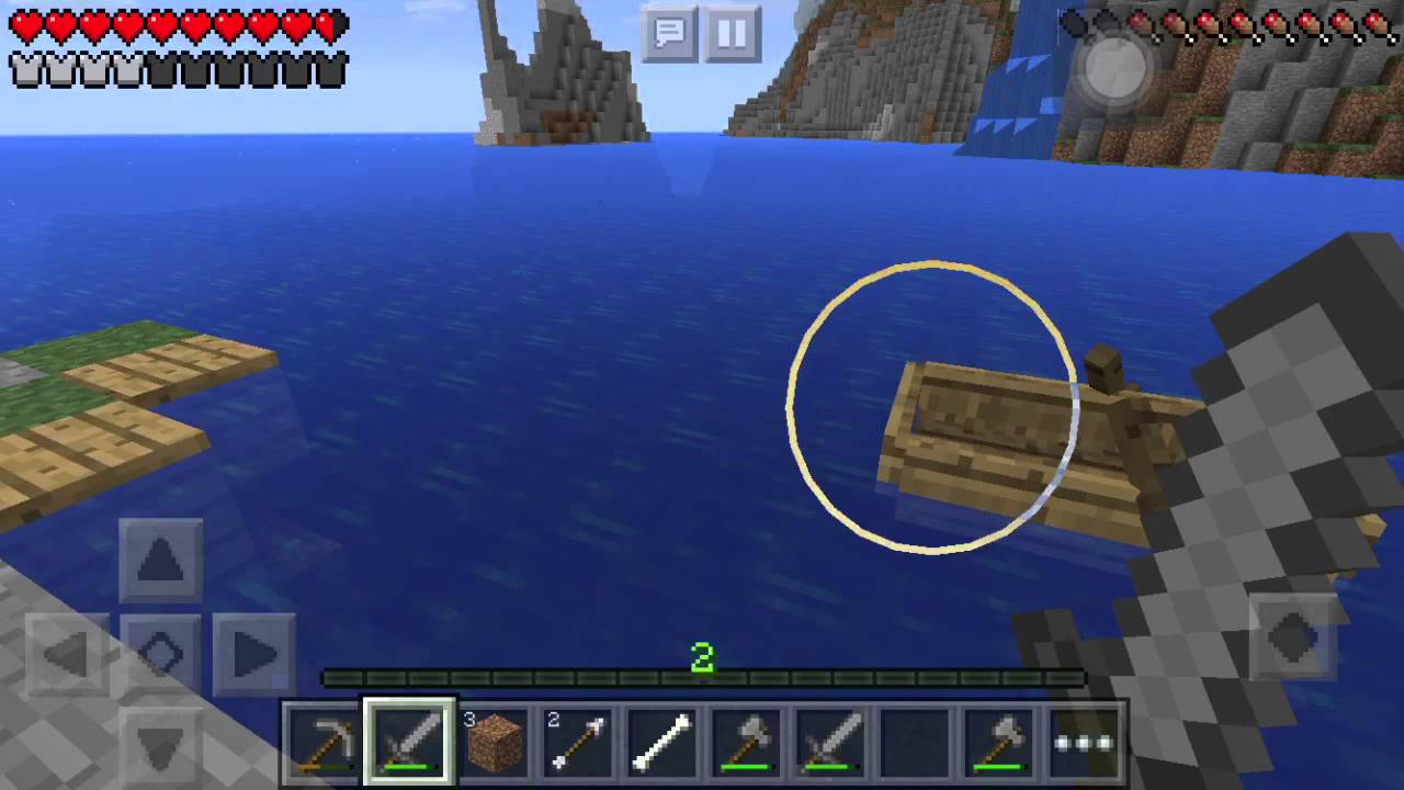 Minecraft PE #3- Mob Pit - YouTube