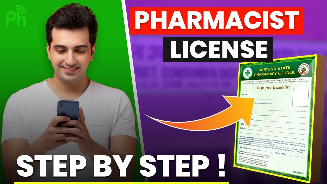 Pharmacy License Haryana how to Apply New Pharmacist Registration ...