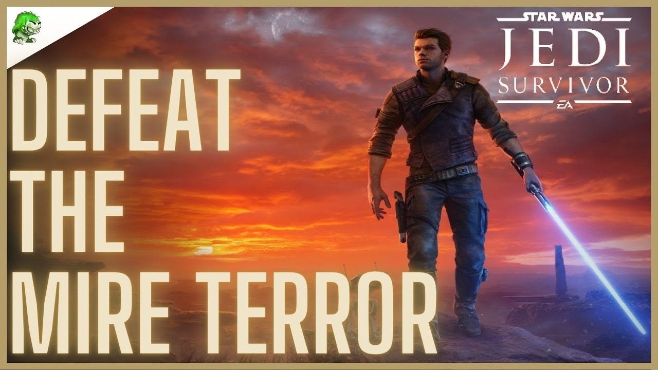 Star Wars Jedi Survivor Defeat The Mire Terror - YouTube