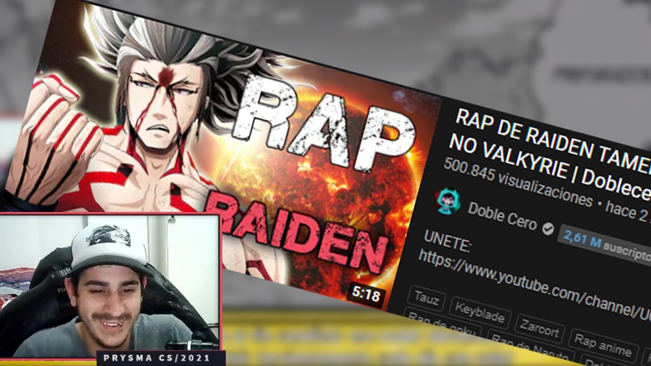 RAP DE RAIDEN TAMEEMON | SHUUMATSU NO VALKYRIE | Doblecero || REACCION ...