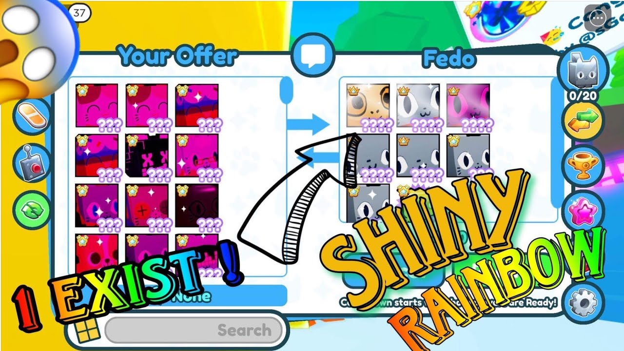 🌈SHINY RAINBOW TITANIC JOLLY CAT 🌈 1 EXISTS?! 🙀 PSX TRADING MONTAGE #3 ...