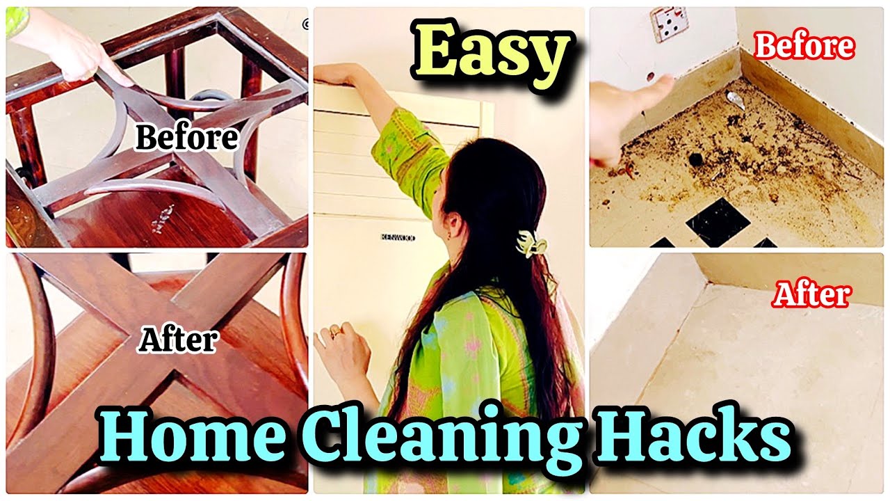 Super Easy Home Cleaning Hacks ️ For Homemakers | Tawa Cleaning ...