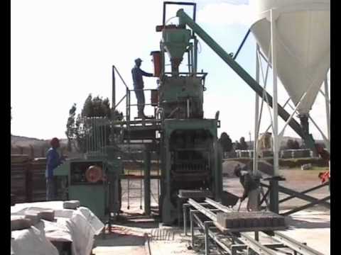 Brick, block & paver machine/plant - PMSA VB1 & VB1X - YouTube