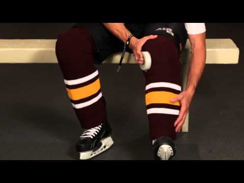 How To Tape Your Shin Pads And Hockey Socks - Howies Hockey Tape