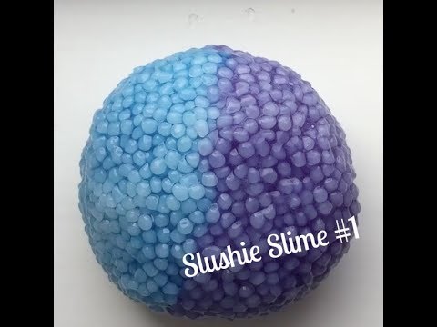 Slushie Slime Compilation #1 - YouTube