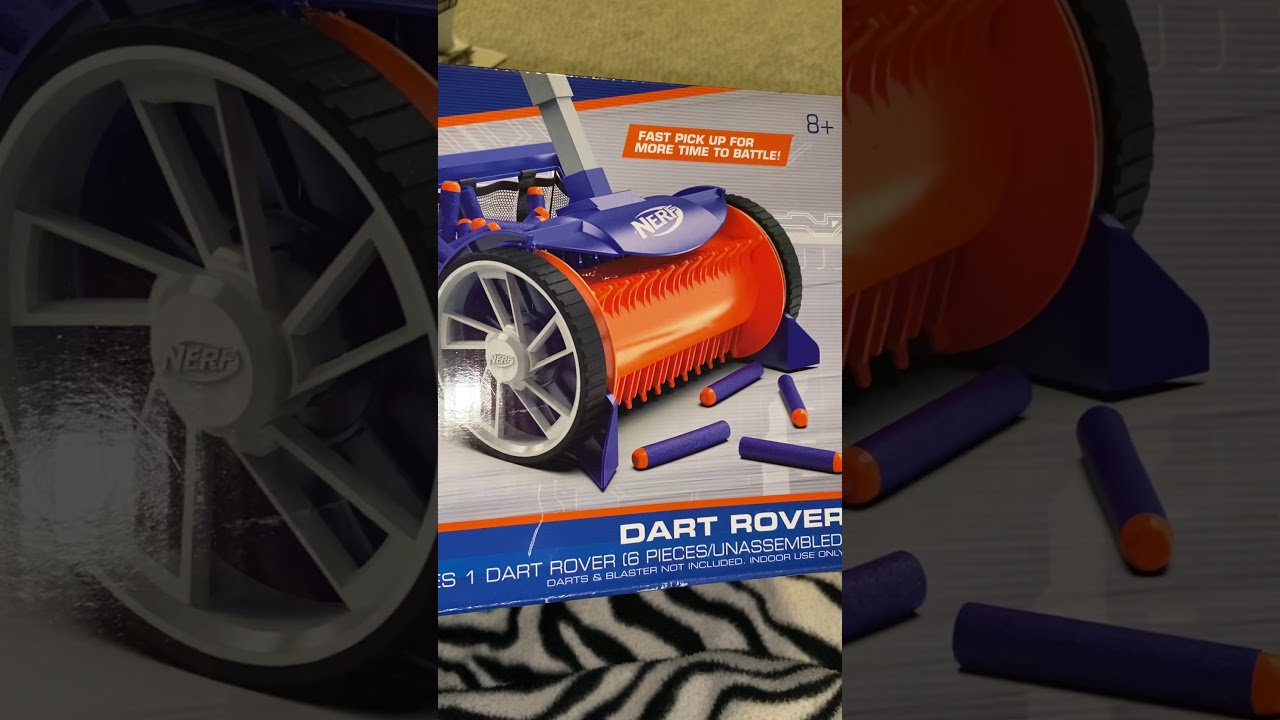 Nerf pick up Darts REVIEW - YouTube