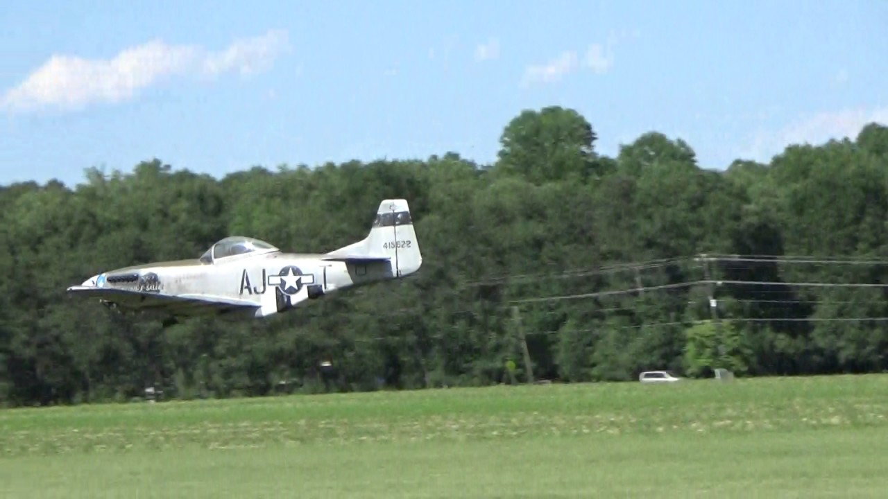 John Welcome's Bud Nosen P-51D Short Fuse Sallee unedited video - YouTube