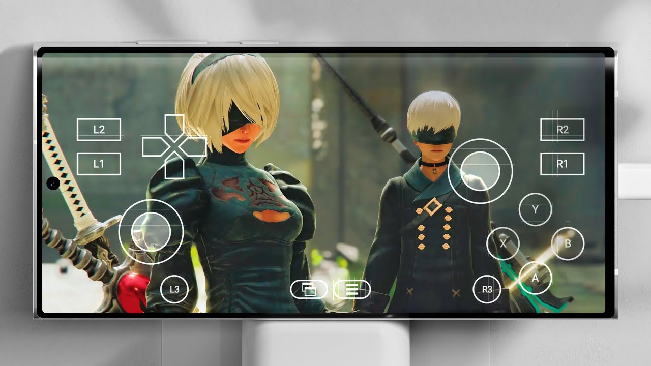 Nier Automata En Android - Test Juego de PC en Samsung Galaxy S23 Ultra ...