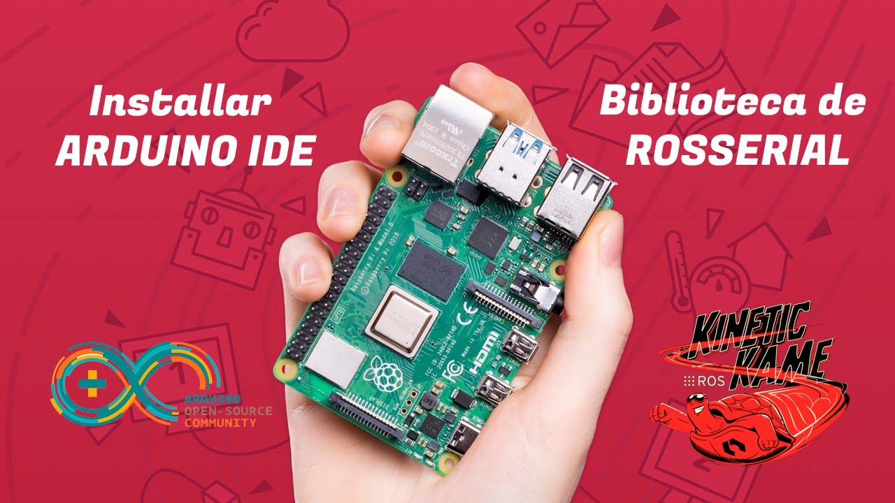 TUTO Como Instalar Arduin IDE en raspberry pi con rosserial - YouTube