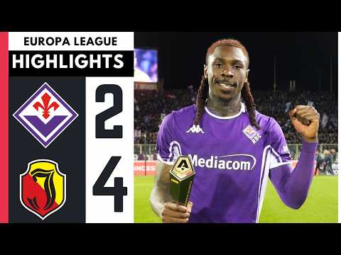 Fiorentina vs Jagiellonia 2-4 – Gol di Moise Kean | Gol e Gli Highlights | Conference League 2026