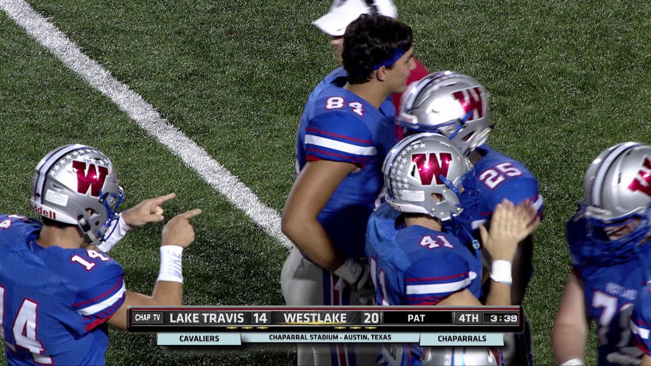 Touchdown Nakia Watson - Westlake vs Lake Travis 2017 - YouTube