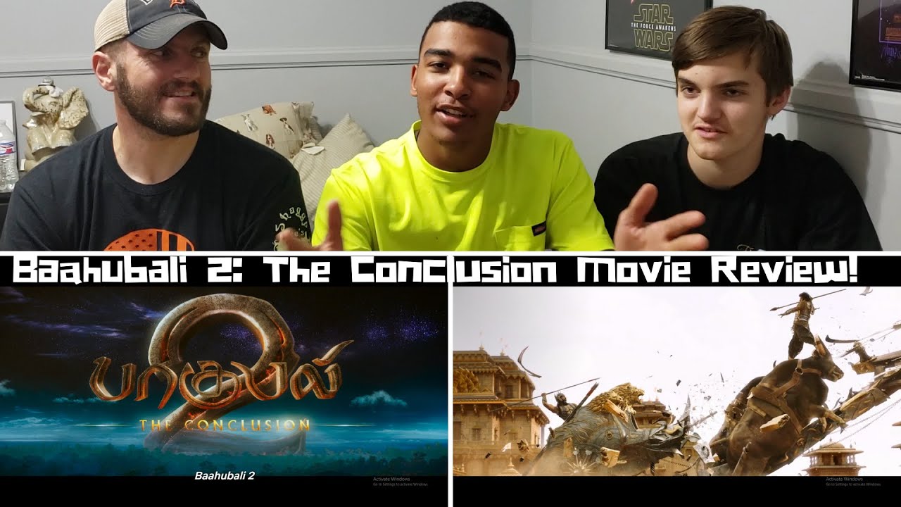 Baahubali 2: The Conclusion Movie Review! - YouTube