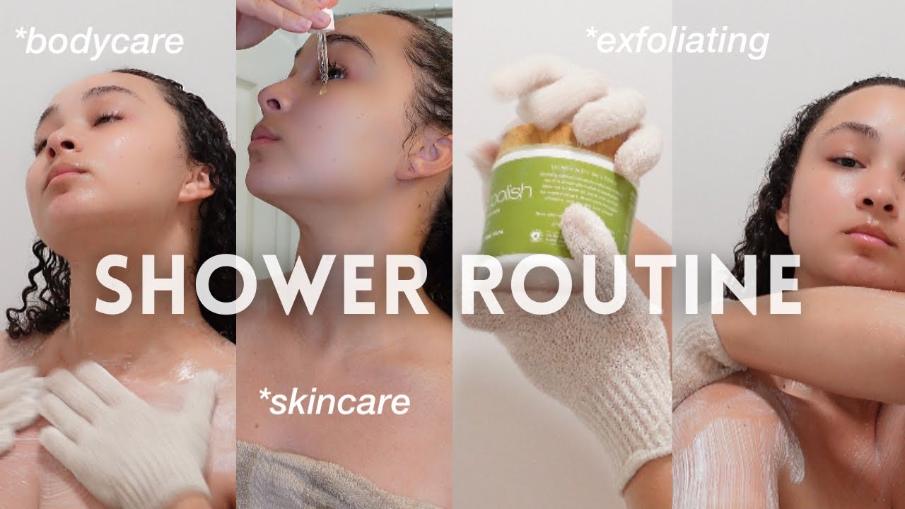 MY NIGHT TIME SHOWER ROUTINE | UNWIND WITH ME | FEMININE HYGIENE ...