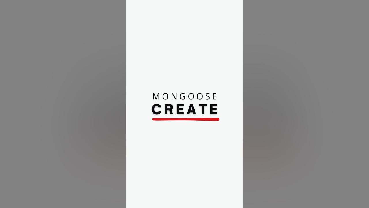 How to insert document with MongoDB & Mongoose #mongodb #mongoose #nodejs #expressjs - YouTube